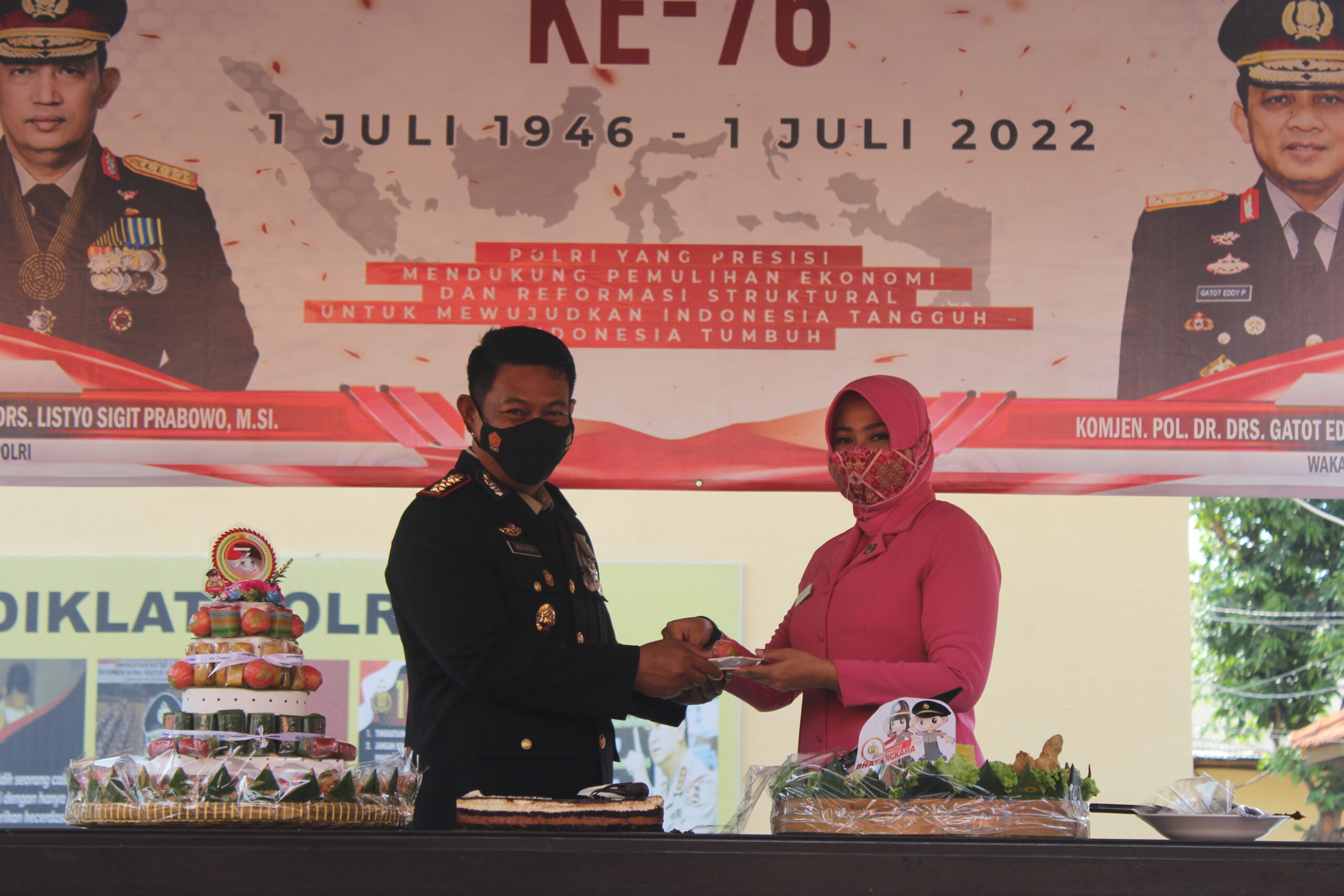 TASYAKURAN DALAM RANGKA HUT BHAYANGKARA KE-76 – Pusdik Sabhara TASYAKURAN DALAM RANGKA HUT BHAYANGKARA KE-76 – Pusdik Sabhara